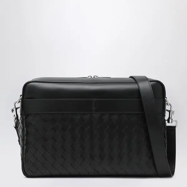Bottega Veneta Intrecciato Camera Bag - Black