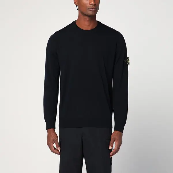 Stone Island Wool Crew Neck Sweater