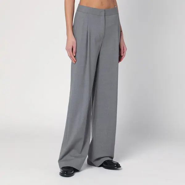 Loulou De Saison Wide Leg Wool Trousers