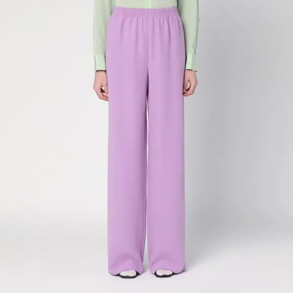Valentino Garavani Wide Silk Pants