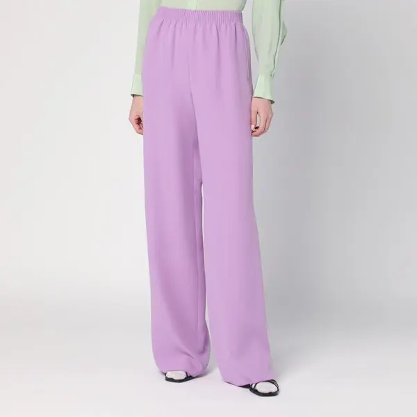 Valentino Garavani Wide Silk Pants