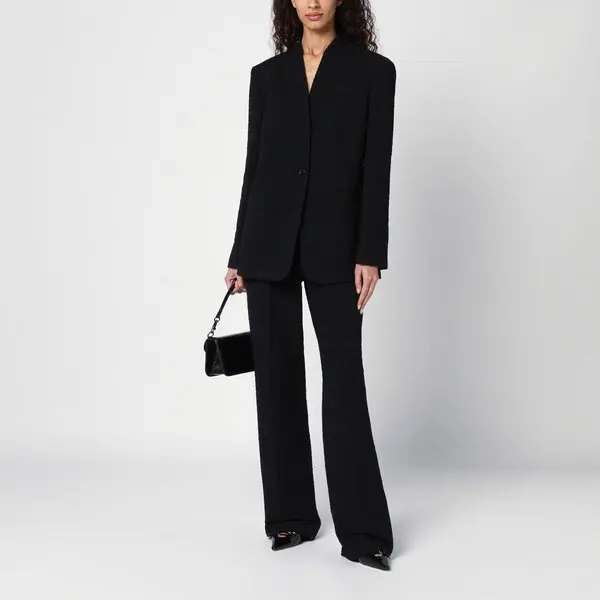 Loulou De Saison Straight Bouclé Trousers