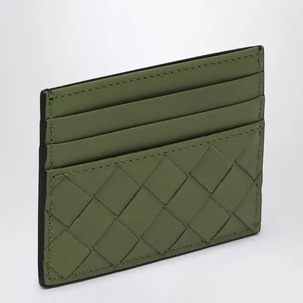 Bottega Veneta Fondant/macha Intrecciato Card Holder - Brown