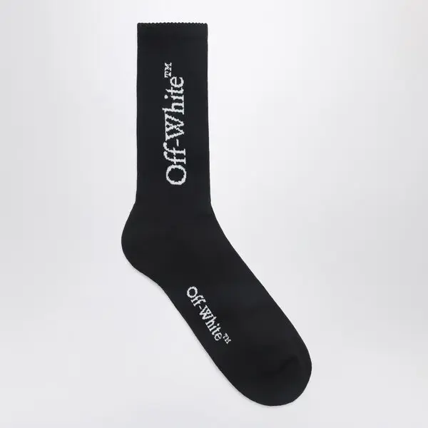 Off-White Logo Socks - Black