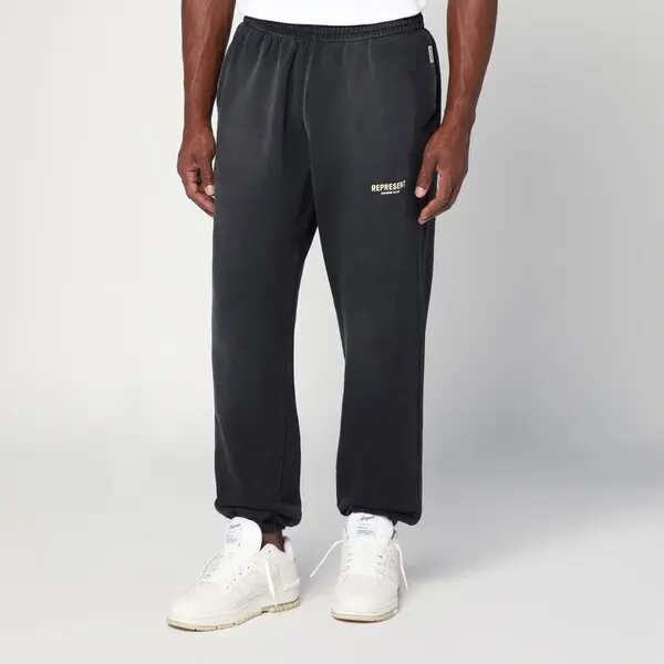 REPRESENT Washed Jogging Pants - Black