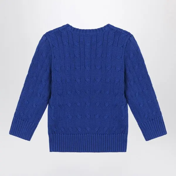 Polo Ralph Lauren Cable-knit Crewneck Sweater - Blue