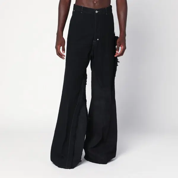Rick Owens Fringed Flare Pants