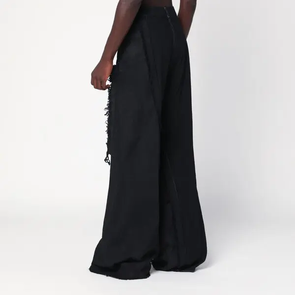Rick Owens Fringed Flare Pants