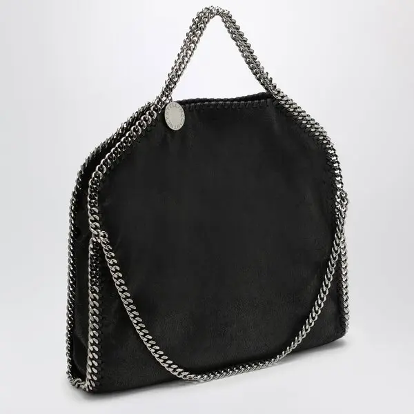Stella McCartney Falabella Fold Over Bag - Black