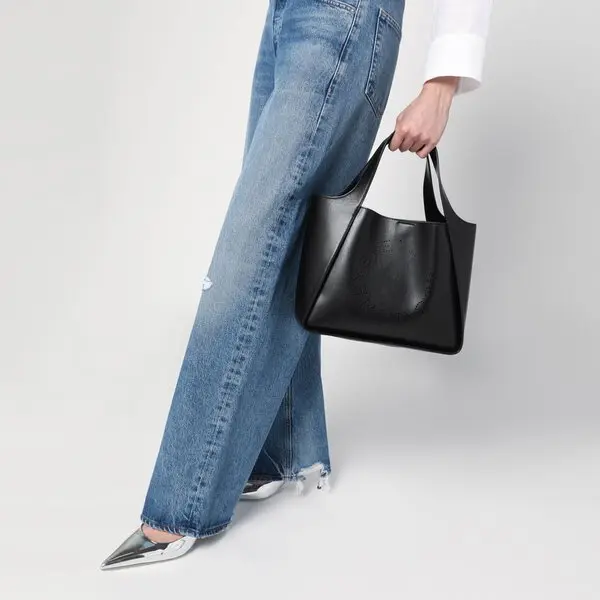 Stella McCartney Medium Stella Logo Tote Bag