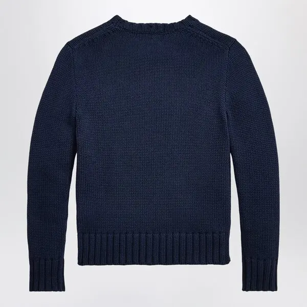 Polo Ralph Lauren Cotton Sweater With Flag Intarsia