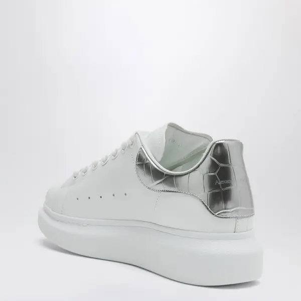 Alexander McQueen Oversized Sneakers With Croc Heel