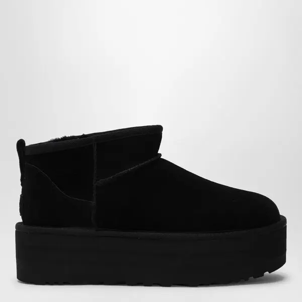 UGG Classic Ultra Mini Boot With Platform - Black