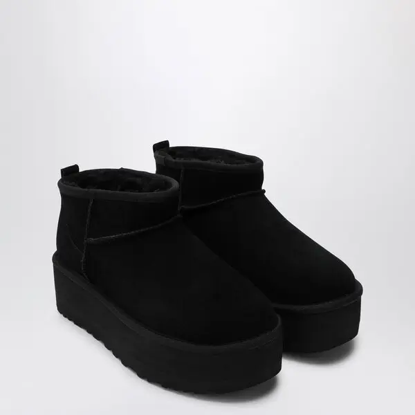 UGG Classic Ultra Mini Boot With Platform - Black