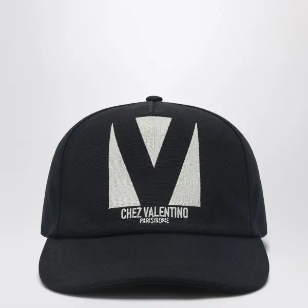 Valentino Garavani Chez Baseball Cap - Black