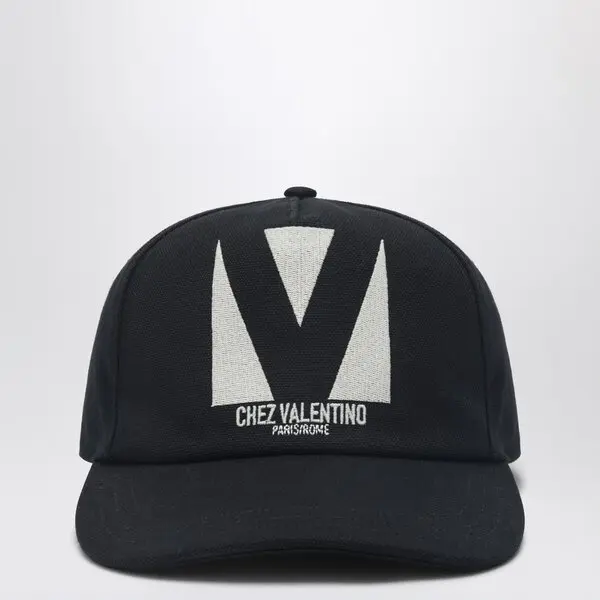 Valentino Garavani Chez Baseball Cap - Black