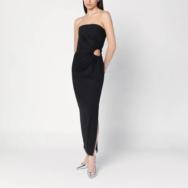 Max Mara Long Bustier Dress - Black