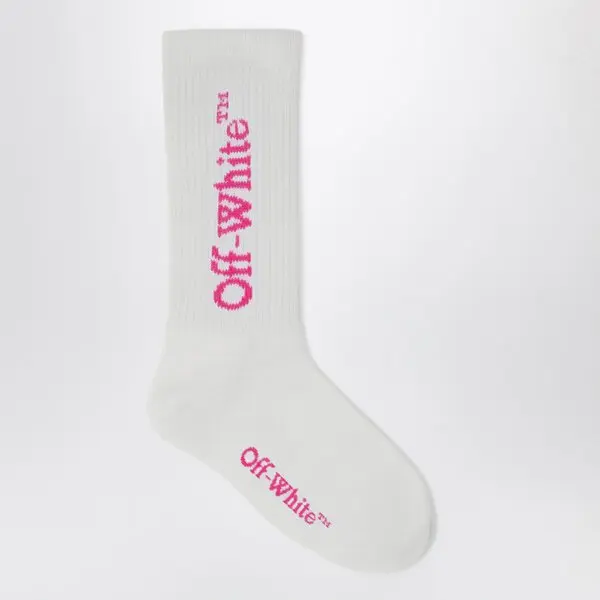 Off-White Socks With Logo - White