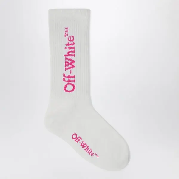 OFF-WHITE™ Socks With Logo - White