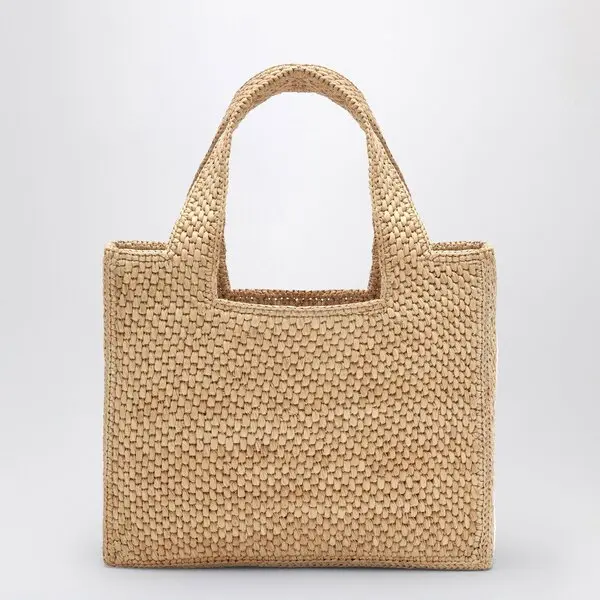 Loewe Small Raffia Tote Bag