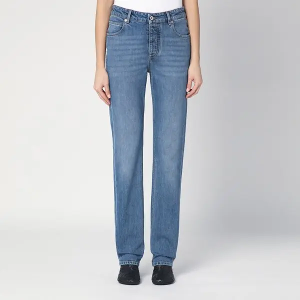 Bottega Veneta Jeans With Intrecciato Patch