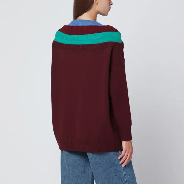Loewe Layered Trompe L'oeil Wool-blend Top