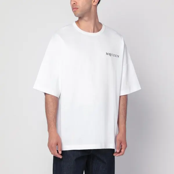 Alexander McQueen Oversized T-shirt With Logo
