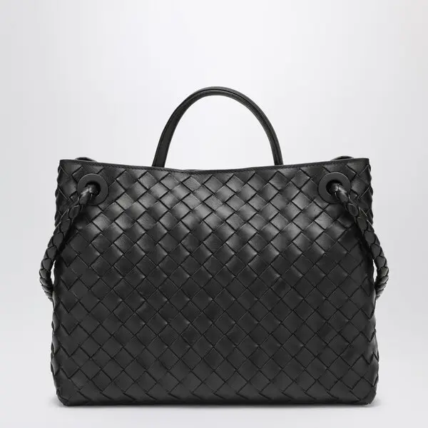 Bottega Veneta Medium Andiamo Bag - Black