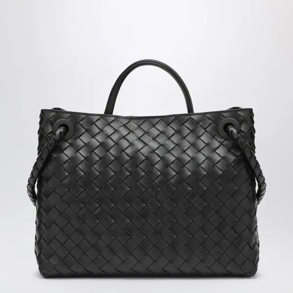 Bottega Veneta Medium Andiamo Bag - Black