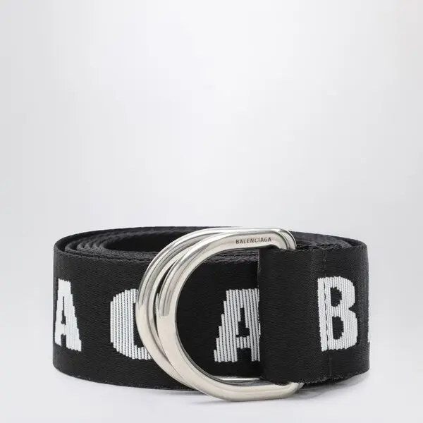 Balenciaga D-ring Belt - Black