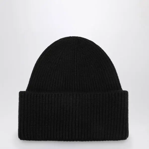 Destin Cashmere Blend Beanie - Black