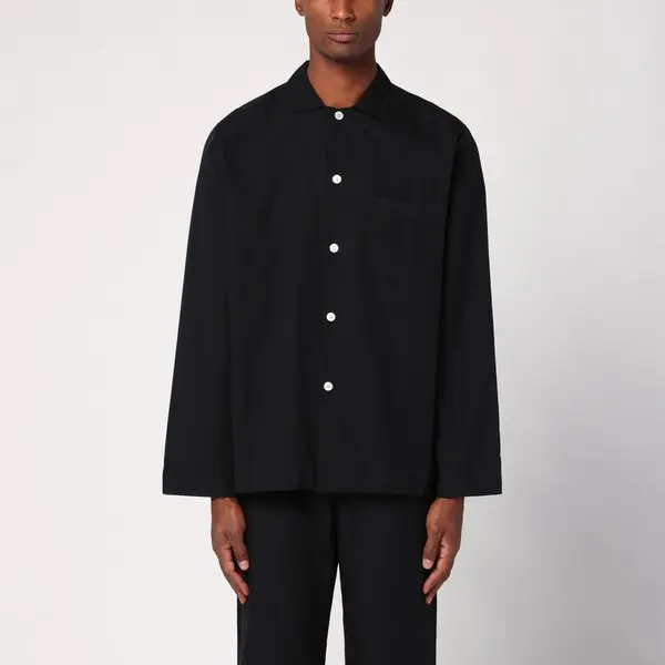 TEKLA Pyjama Shirt - Black