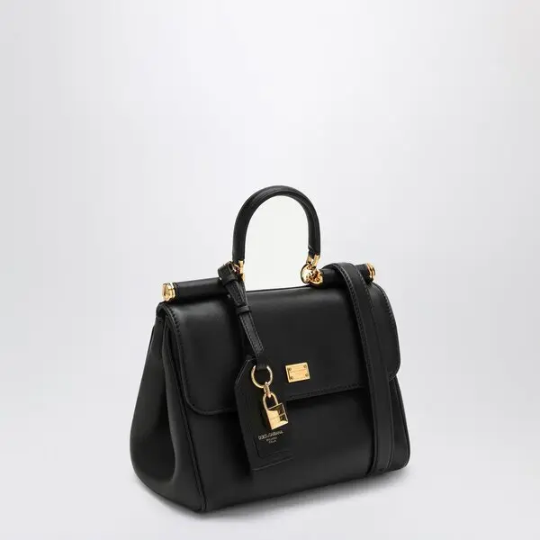 Dolce & Gabbana My Sicily Leather Shoulder Bag