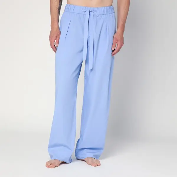 TEKLA Cornflower Pyjama Pants - Blue
