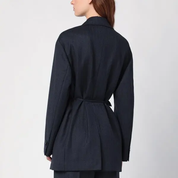 Bottega Veneta Wool Double-breasted Jacket - Black