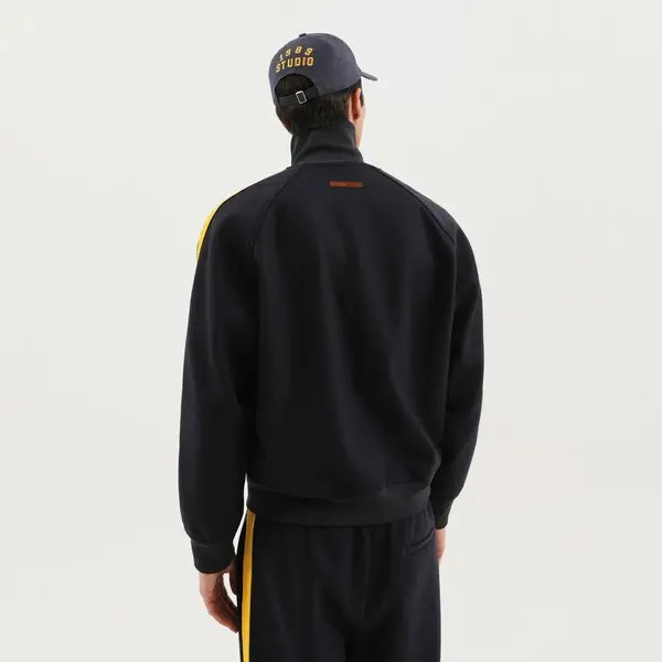 1989 STUDIO Wool Jacket With Striped Detail