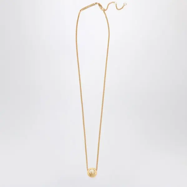 Loewe Anagram Pebble Necklace - Metal