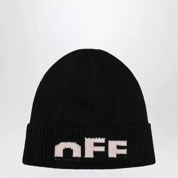 Off-White Cotton Cap With Logo - Pink