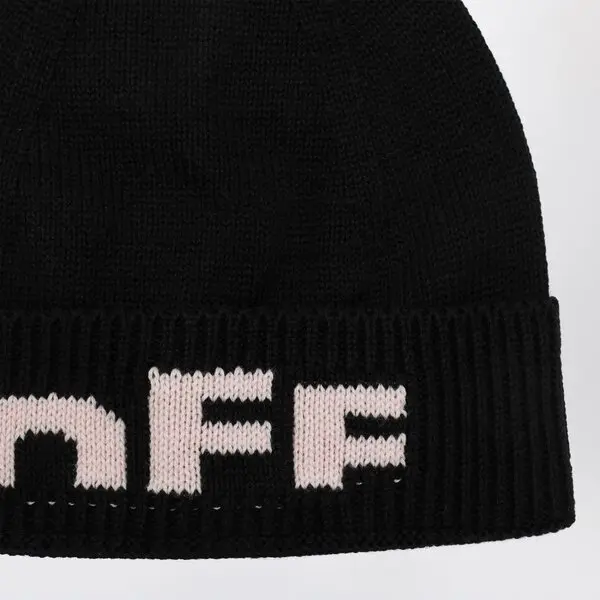 Off-White Cotton Cap With Logo