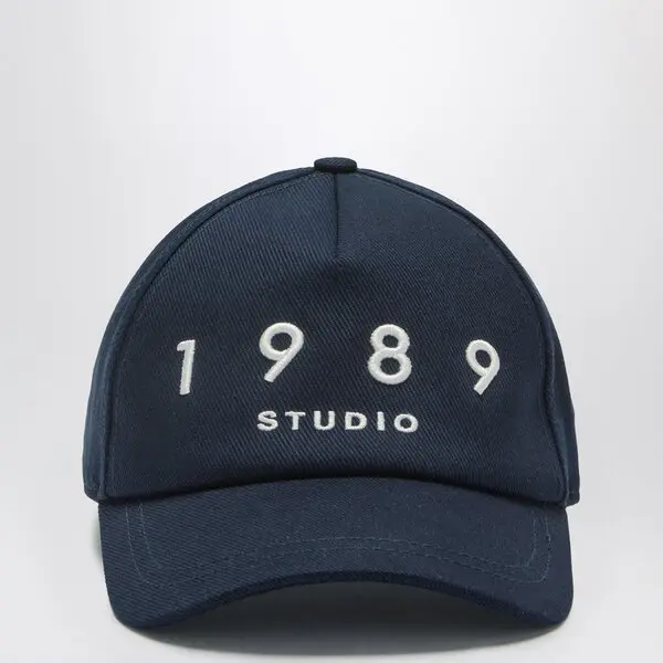 1989 STUDIO Embroidered Logo Baseball Cap - Blue