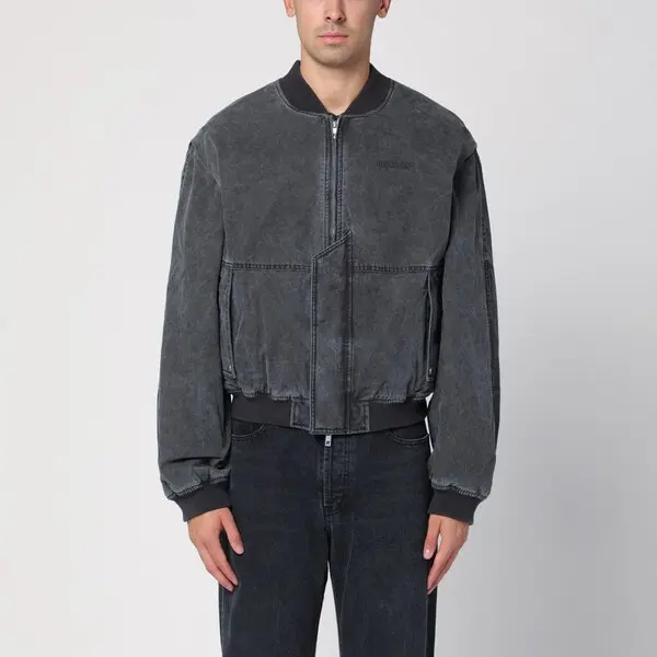REPRESENT Washed Cotton Bomber Jacket
