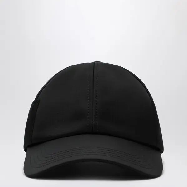 Jacquemus Ovalie Baseball Cap - Black