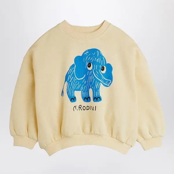 MINI RODINI Mammoth Print Sweatshirt - White