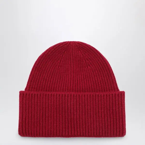 Destin Wool And Cashmere Beanie - Burgundy
