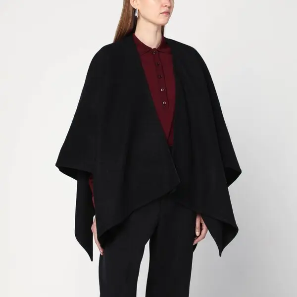 Max Mara Alpaca And Wool Cape