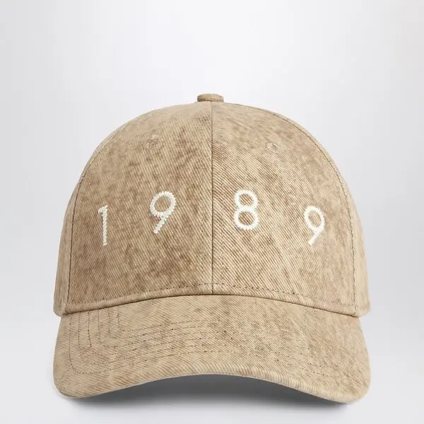 1989 STUDIO Camo Baseball Cap - Beige