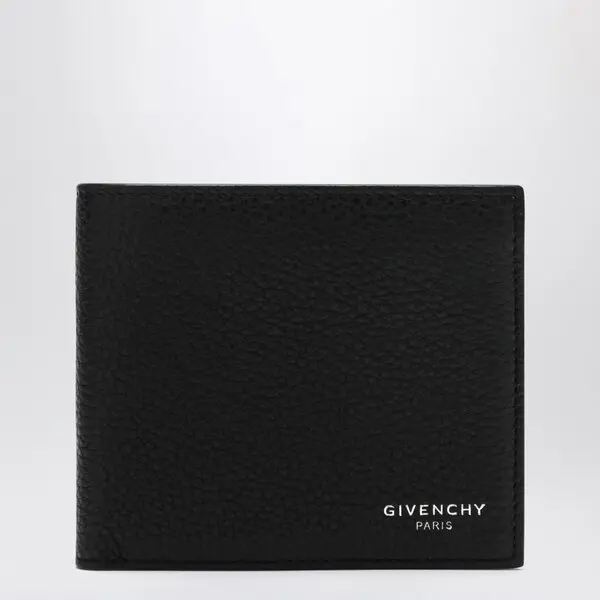 Givenchy Leather Bi-fold Wallet - Black