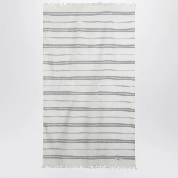 TEKLA Beach Towel With Striped Pattern
