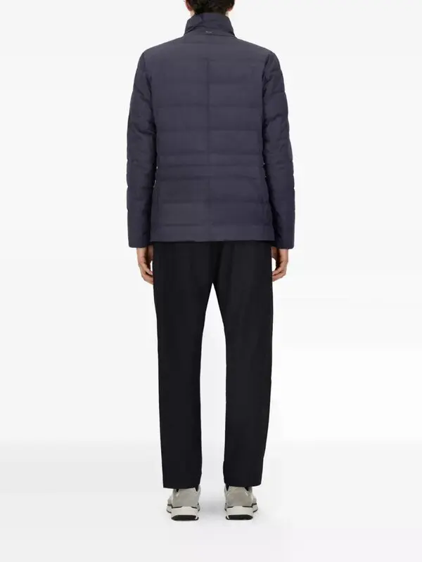 Herno Quilted Button-fastening Jacket