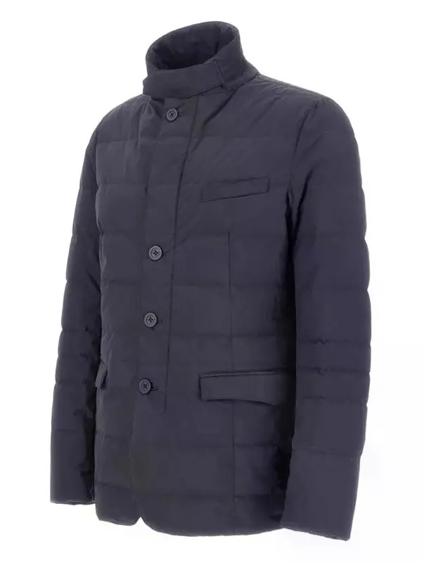 Herno Quilted Button-fastening Jacket